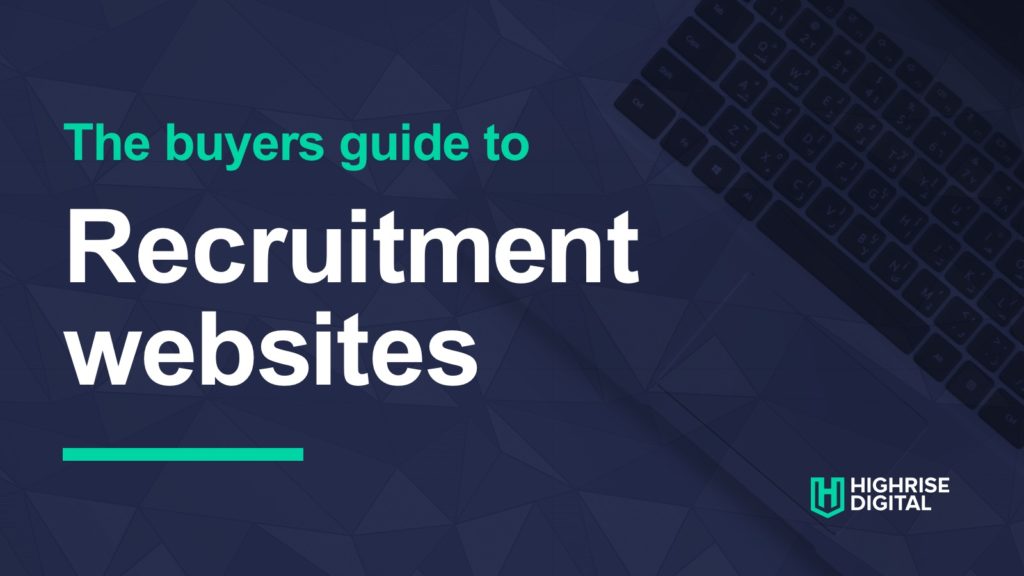 2022 Recruitment website buyers guide [28 topics]